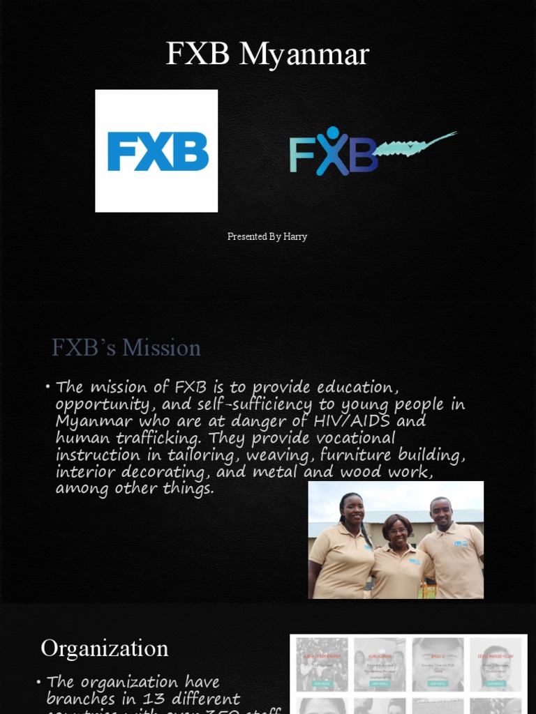 FXB Myanmar: Presented by Harry | PDF