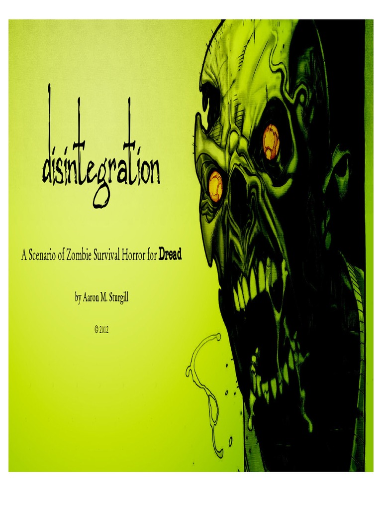 Dread - Disintegration - Zombie Survival | PDF | Games & Activities