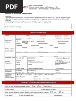 Sbi Education Loan Form | PDF | Banks | Loans