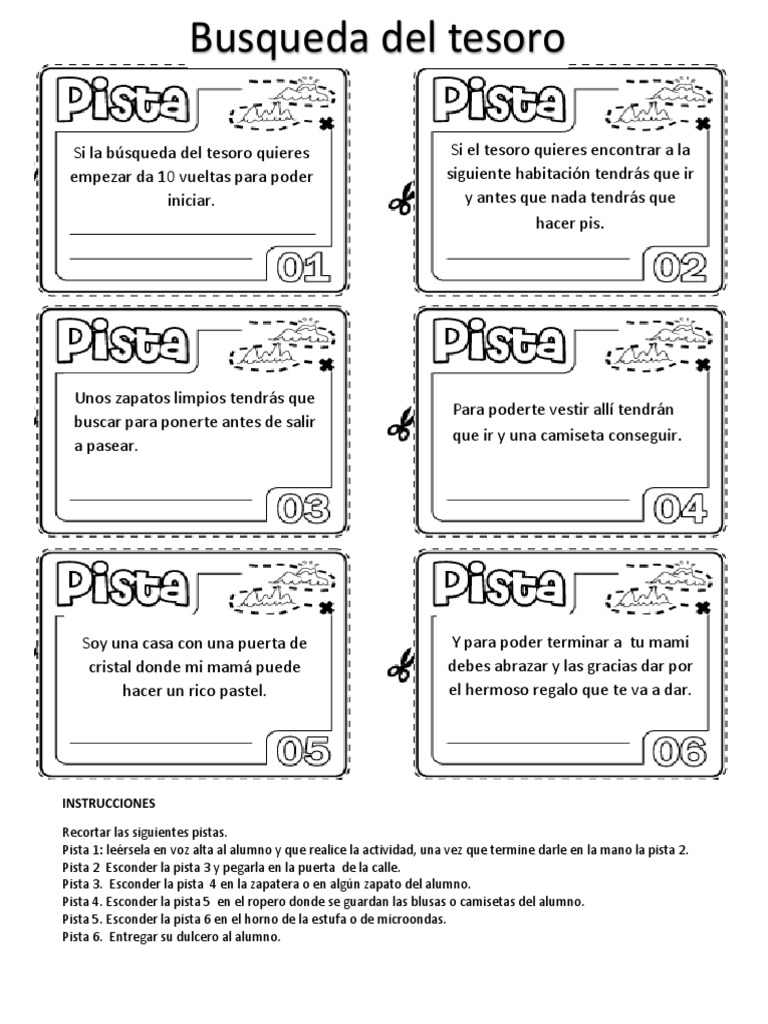 Busqueda Del Tesoro | PDF