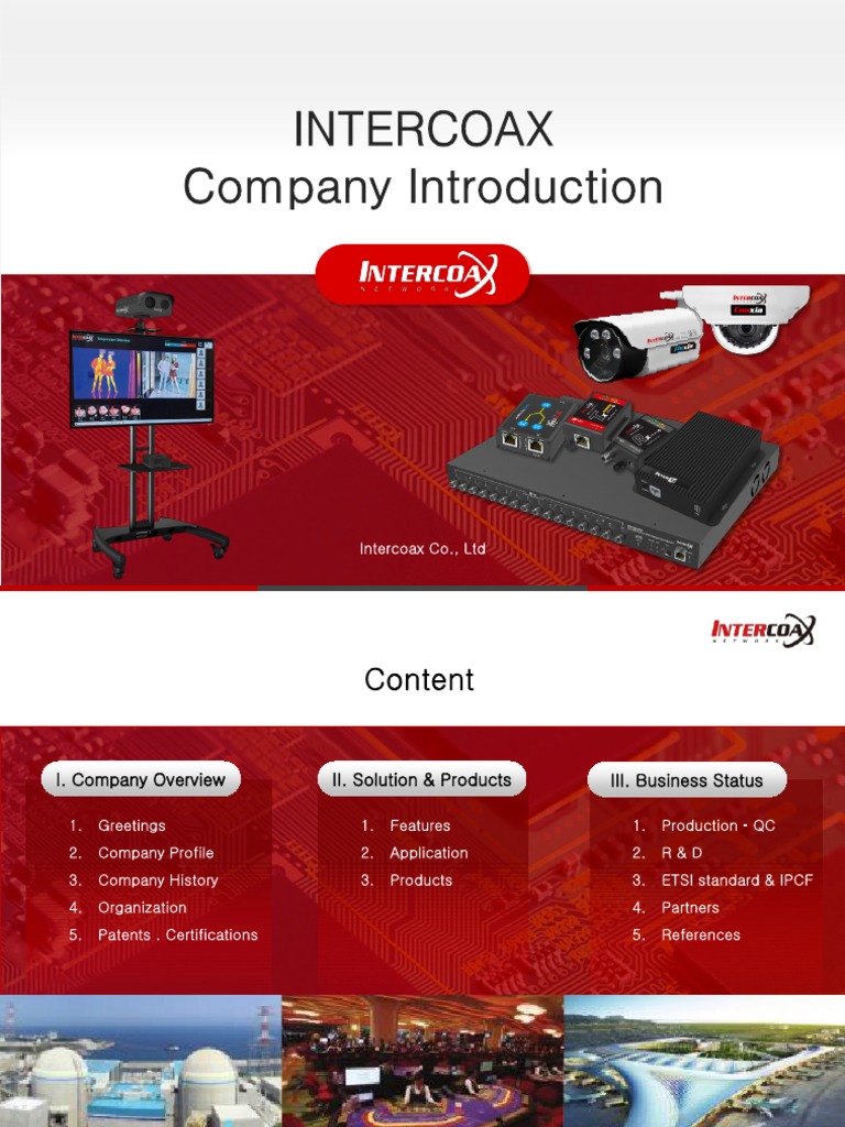ICX Company Presentation (AI - Thermal Included) - ENG - 2021 | PDF ...