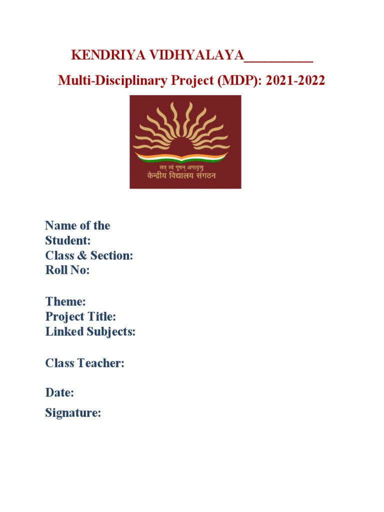 Multi-Disciplinary Project 2021-22 | PDF | Art