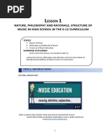 Teaching Music in Elementary Grades Module | PDF | Educational ...