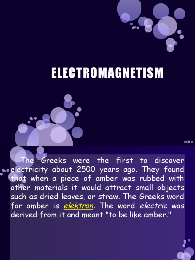 Understanding Electromagnetism Basics | PDF | Electric Charge | Electromagnetism