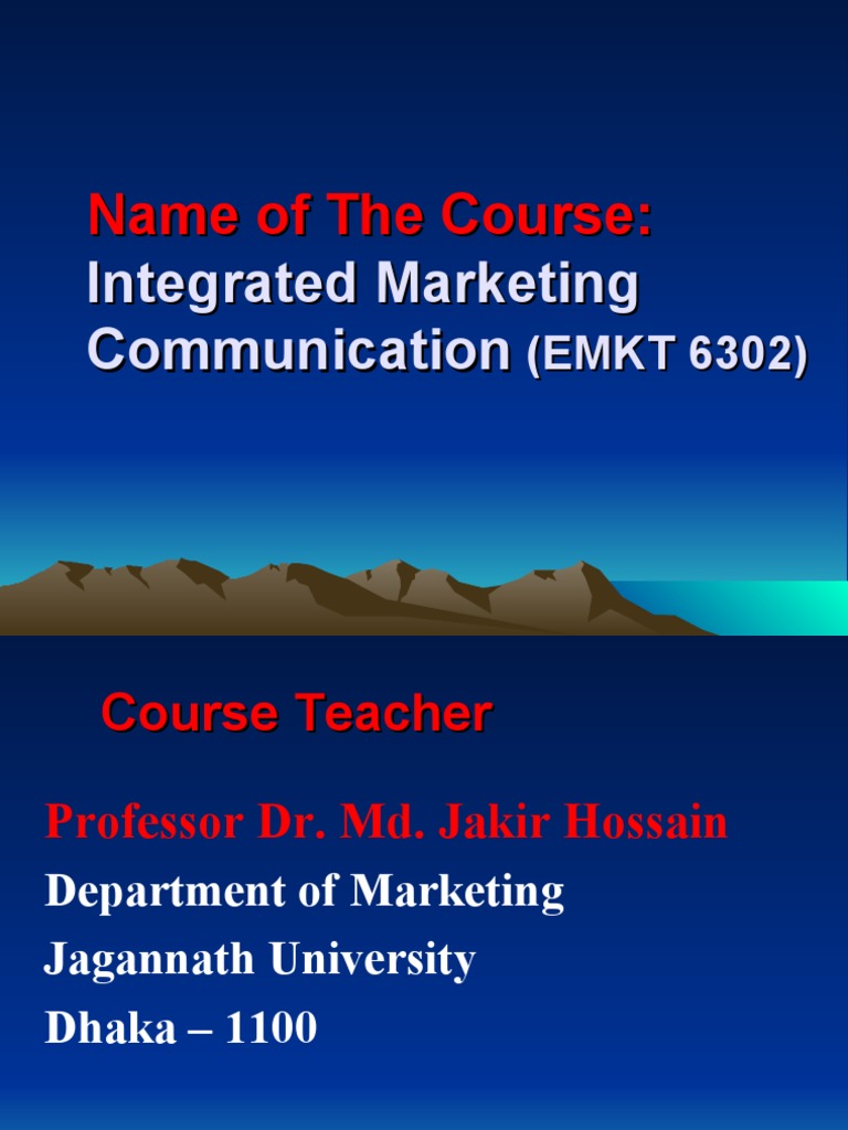 Chapter 1 An Overview of IMC Short | Download Free PDF | Marketing ...