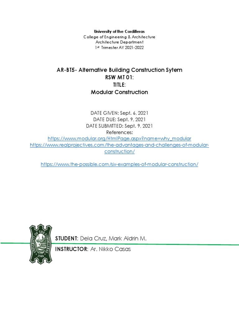 Ar-Bt5 RSW Mt-01 Dela Cruz | PDF | Economic Sectors | Economies