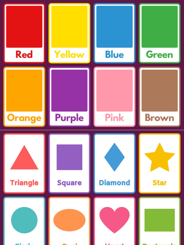 School Flash Cards | PDF