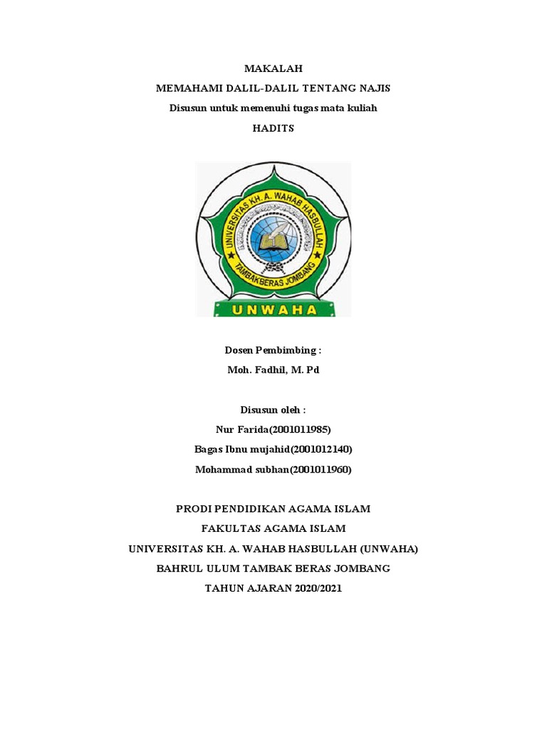 Makalah Hadits Kelompok 1-1 | PDF
