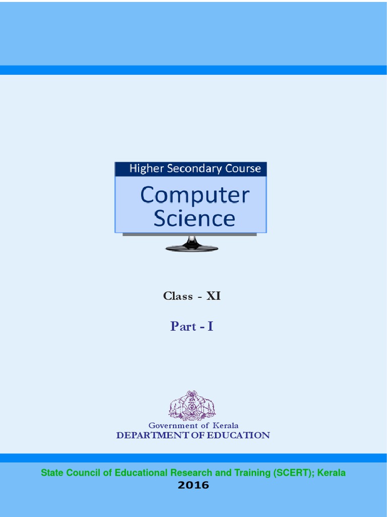 Part - I: Class - XI | PDF | Integer (Computer Science) | Algorithms