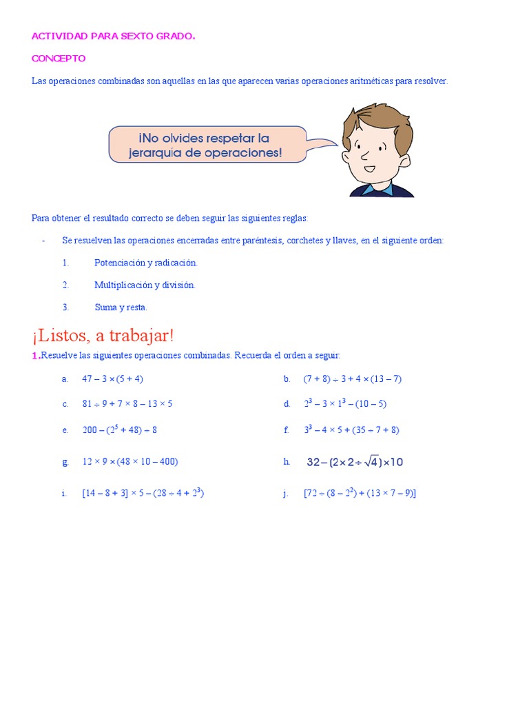 Demuestra Lo Aprendido 6to Pdf 