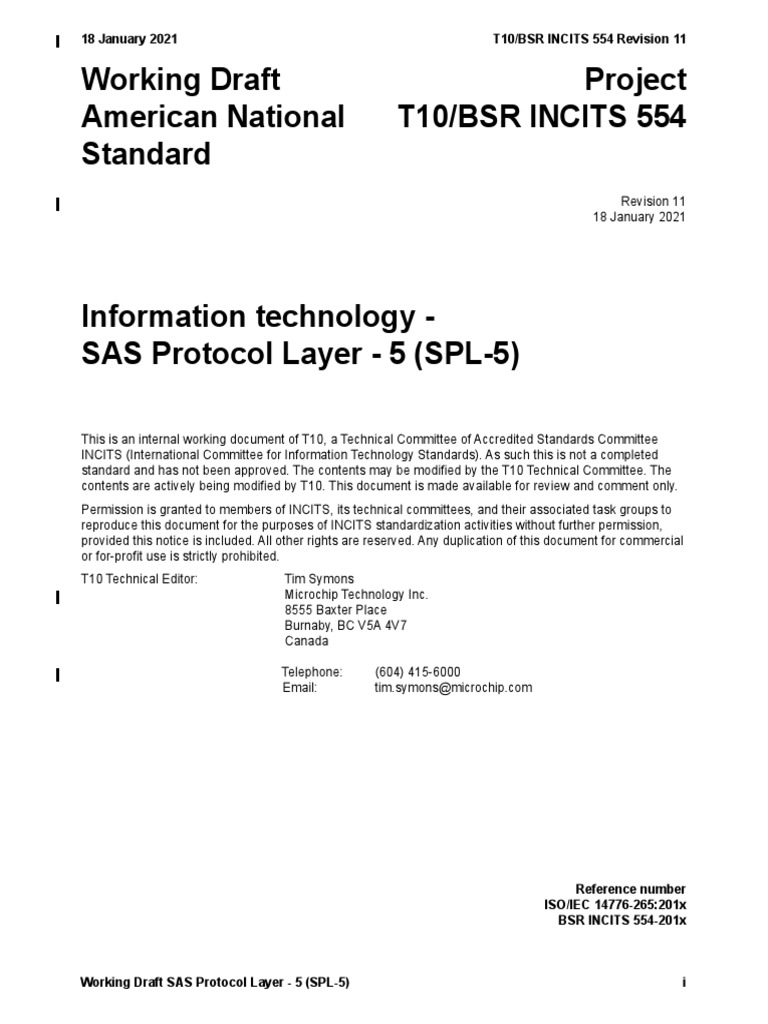 SAS Protocol Layer | PDF | Data Transmission | Computing
