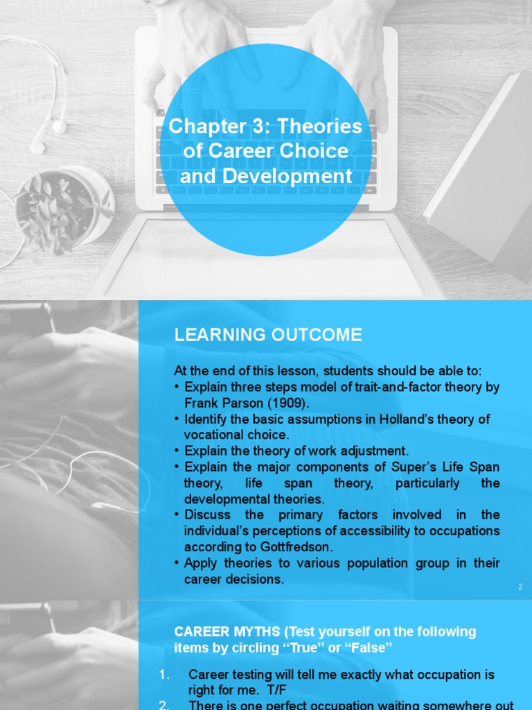 Theories of Career Choice and Development | PDF | Counseling Psychology ...