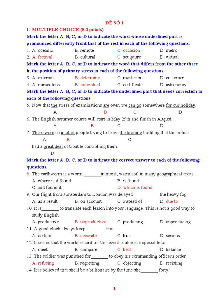 Pronunciation and Grammar Practice | PDF | Bullying