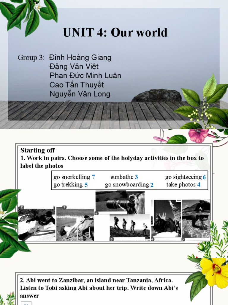 Speaking U4 | PDF | Orangutan | Linguistics