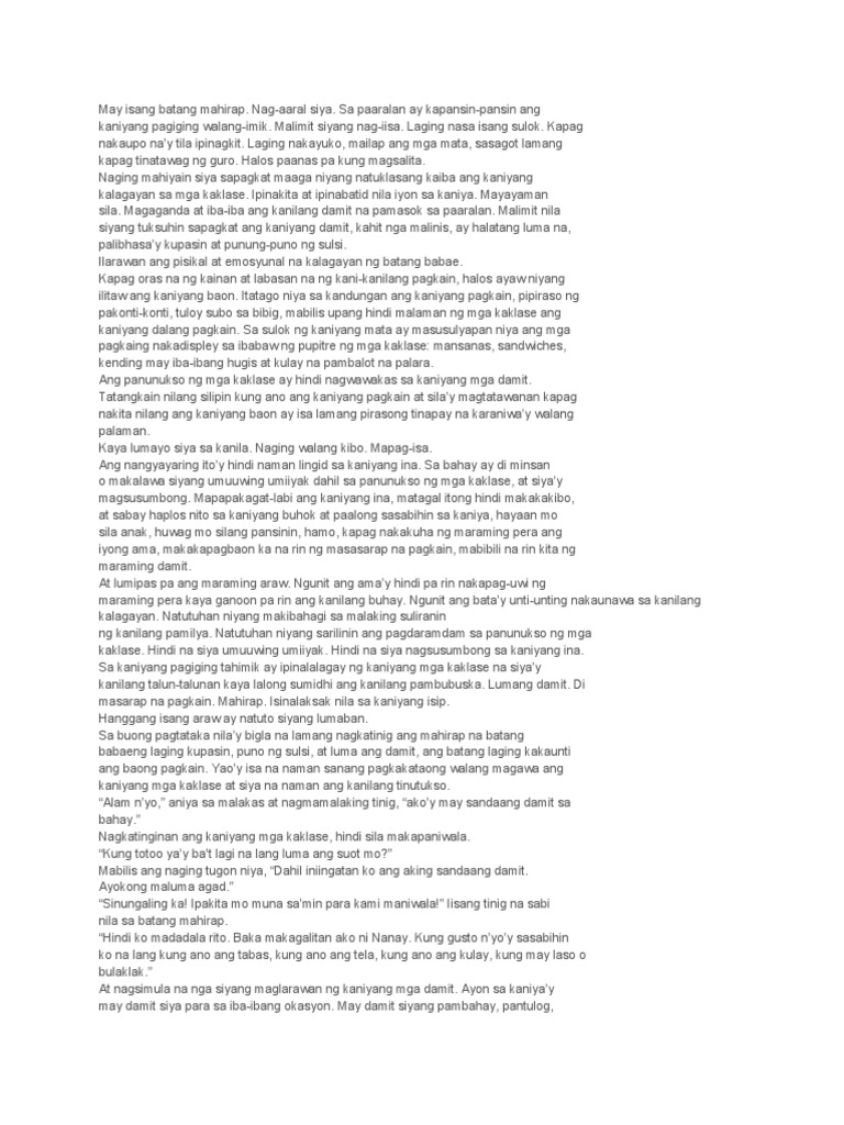 Sandaang Damit | PDF