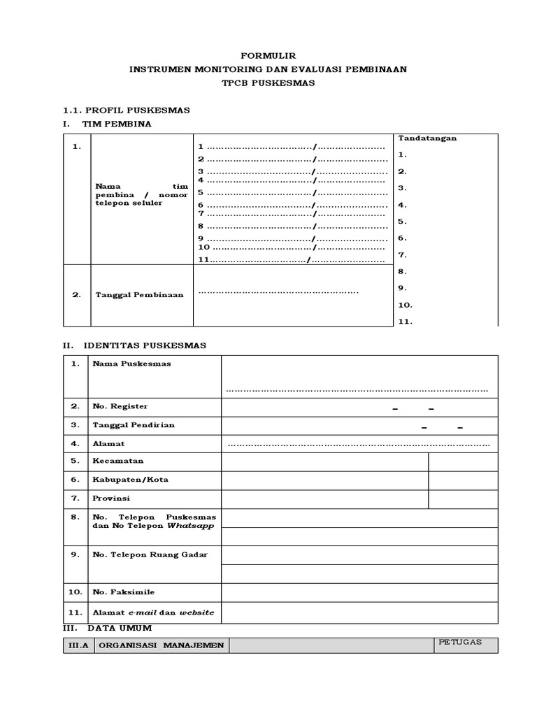 Instrumen TPCB | PDF