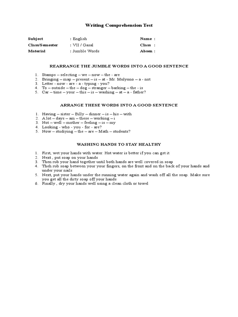 writing-comprehension-test-subject-english-name-class-semester-vii
