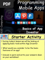 MIT App Inventor Control Blocks | PDF | Software Development | Computing