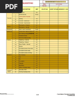 Taking Off List Example WBLFF | PDF | Building Engineering | Building