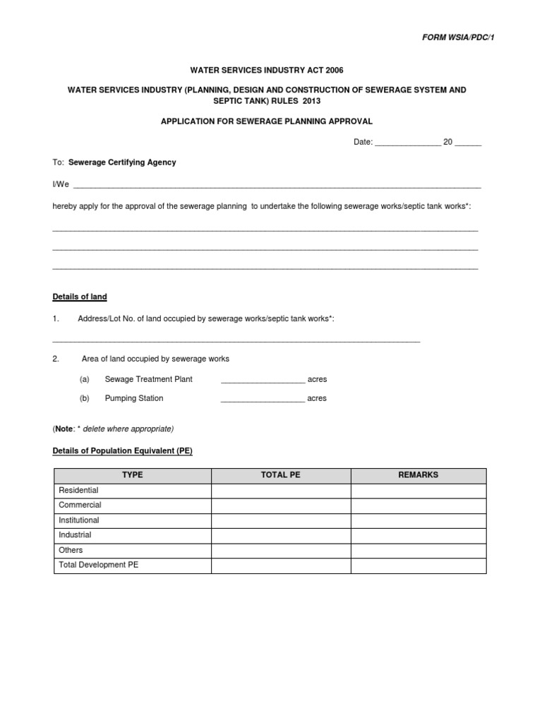 PDC1 | PDF | Sanitary Sewer | Septic Tank