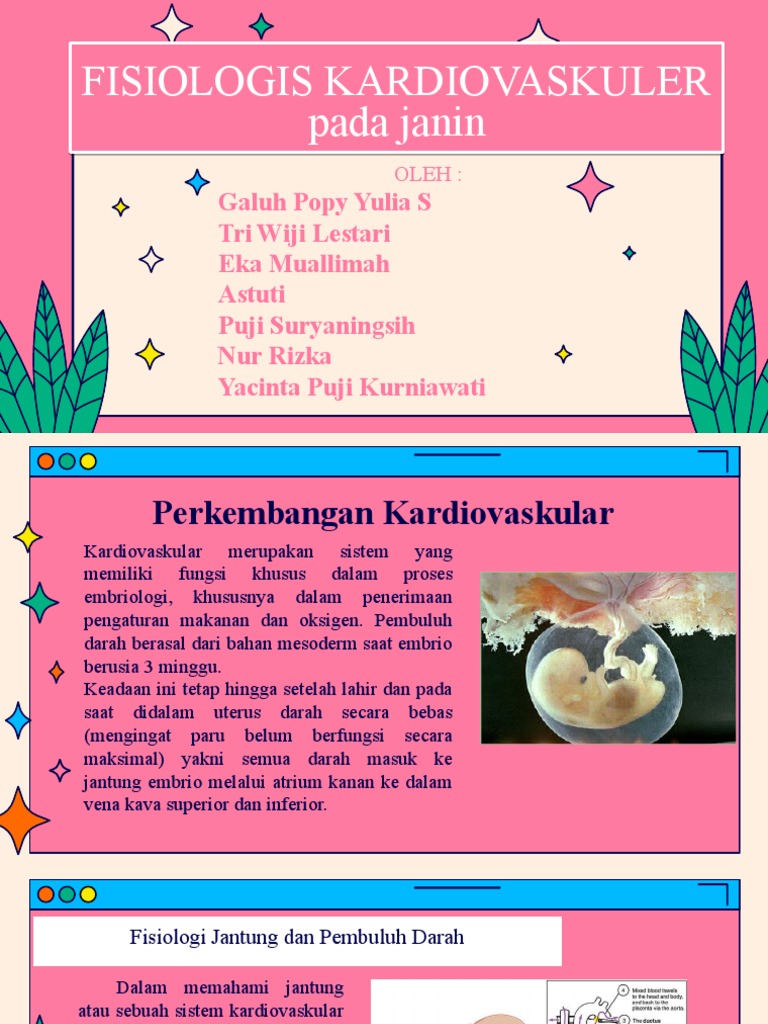 Fisiologis Kardiovaskuler Pada Janin | PDF