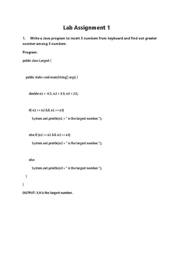 Lab Assignment OOPS | Download Free PDF | Class (Computer Programming) | Inheritance (Object ...