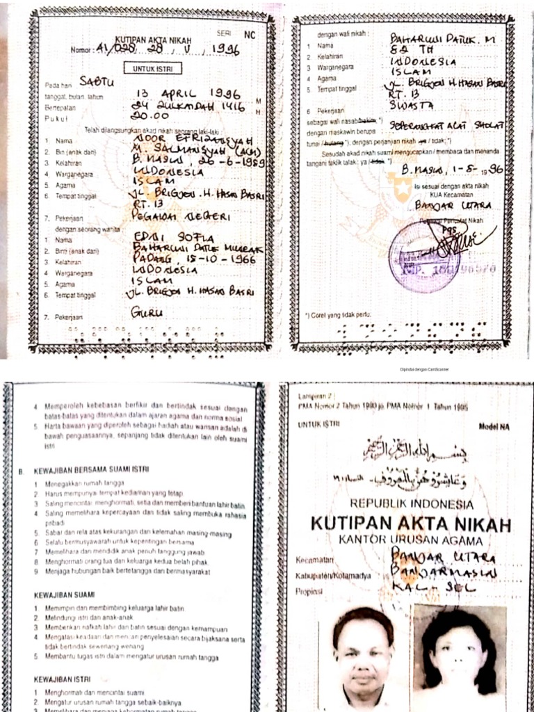Buku Nikah | PDF