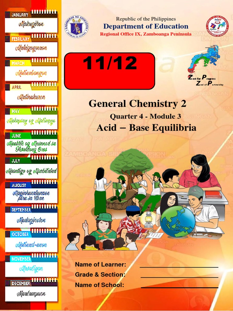 Acid-Base Equilibria Module | PDF | Acid | Ph