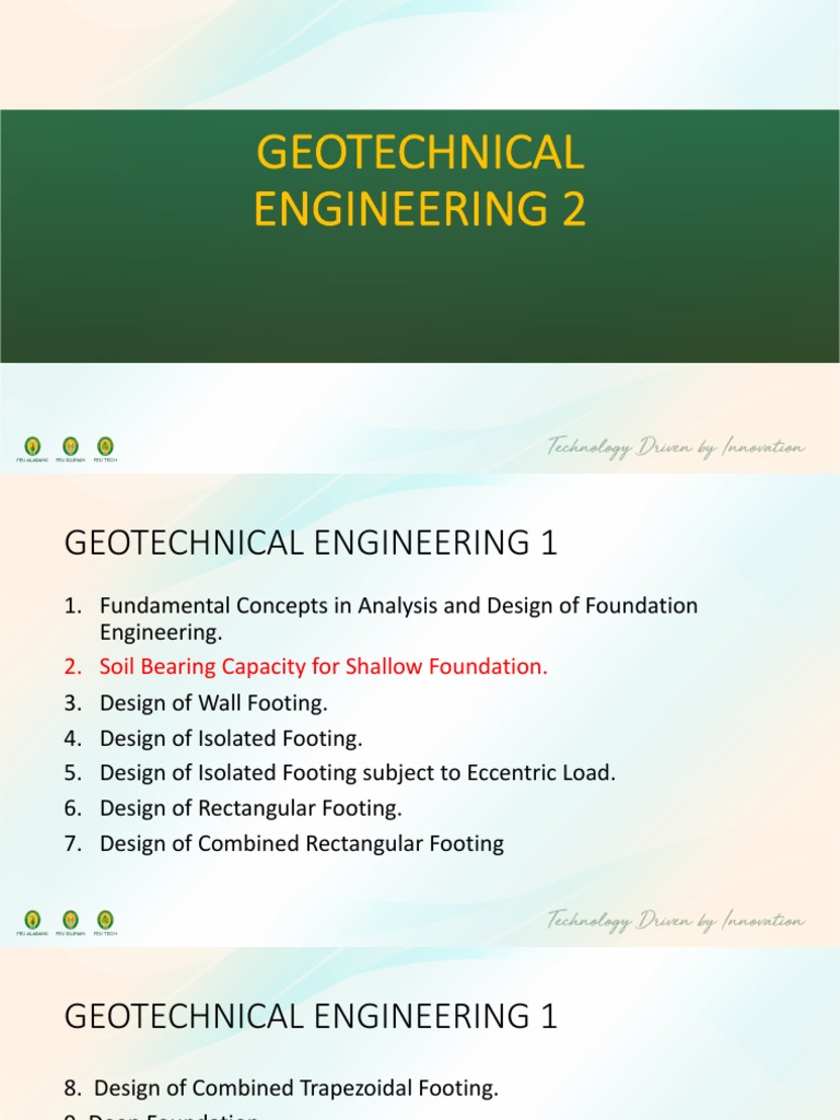 Geotechnical Engineering Foundations Guide | PDF | Geotechnical ...