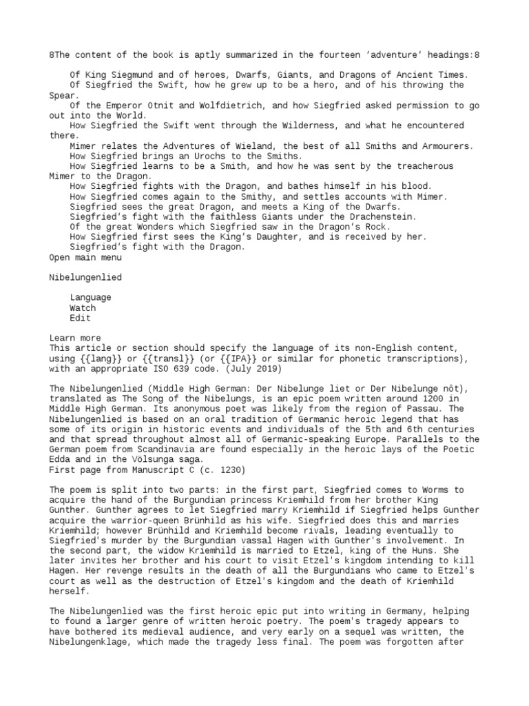 Brunhild Siegfried Info | PDF | Legends | Germanic Heroic Legends