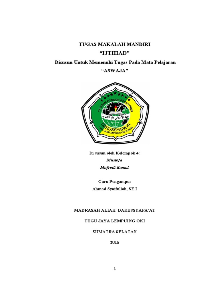 Cover Tugas Akhir Semester | PDF | Filsafat | Agama & Spiritualitas