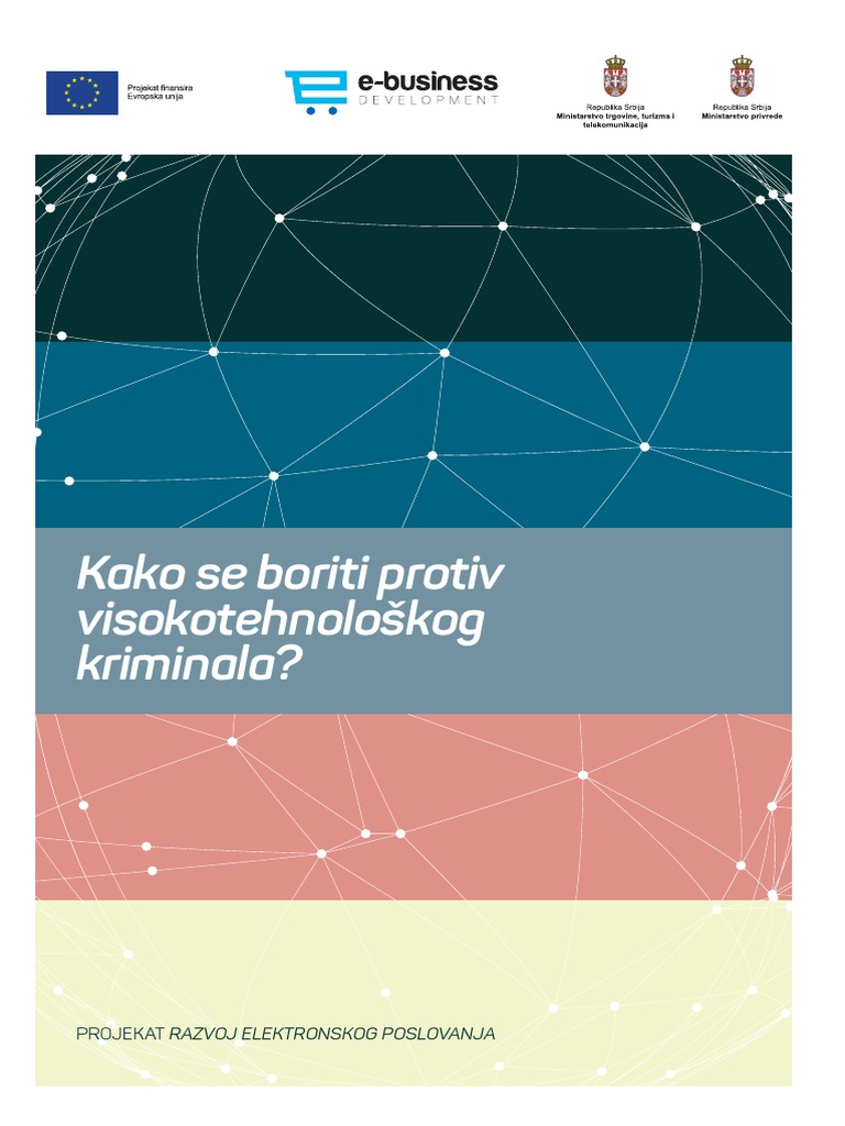 Kako Se Boriti Protiv Visokotehnoloskog Kriminala | PDF