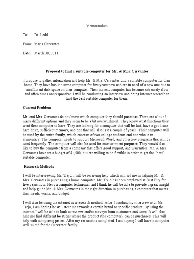 Memorandum | PDF | Internet | Interview