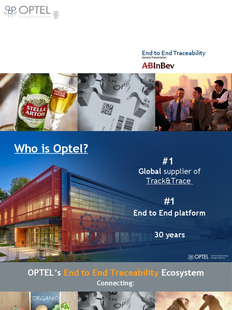 Optel Group - General Presentation Dez 19 | PDF | Supply Chain ...