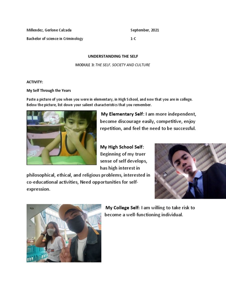 My Elementary Self: I Am More Independent | PDF | Self | Reason