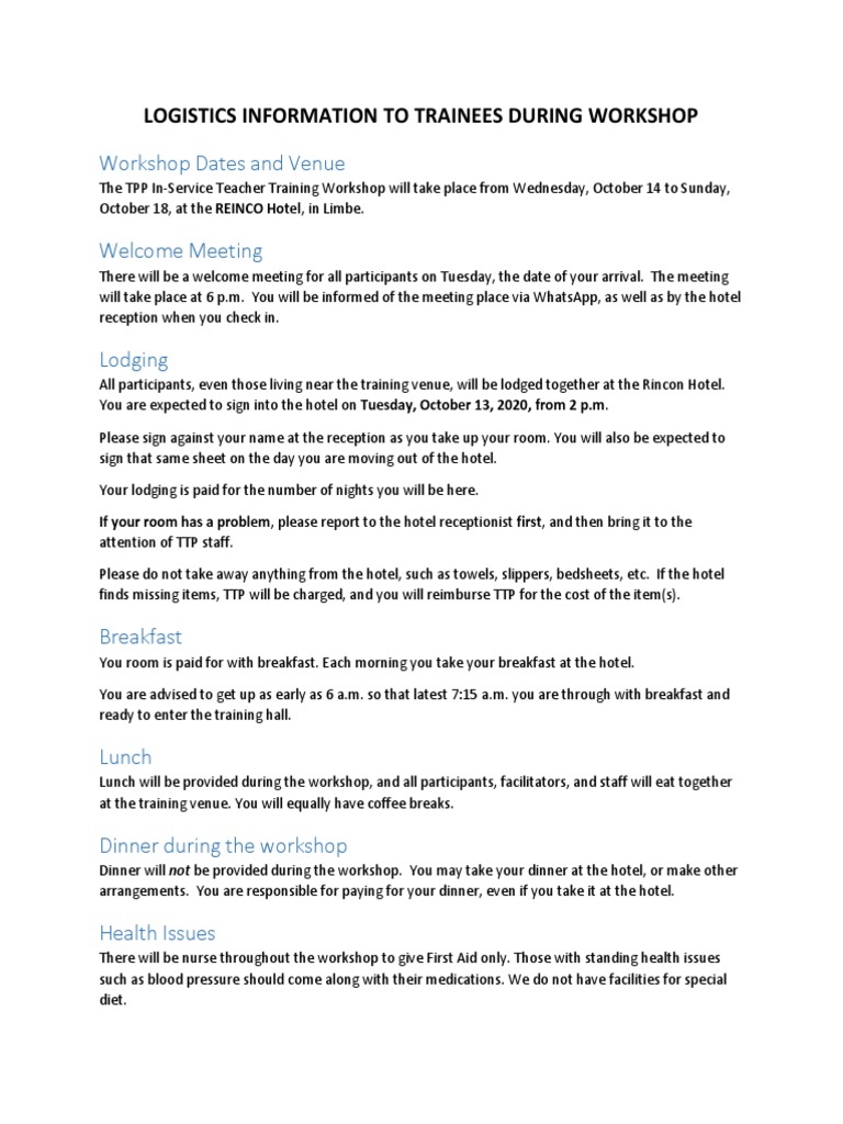 Logistics Note Limbe1 | PDF