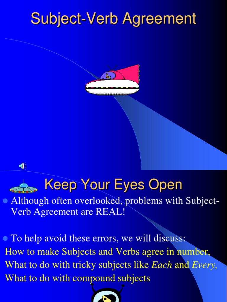 Subject Verb Agreement Grade 7 2018-2019 | PDF | Subject (Grammar) | Verb