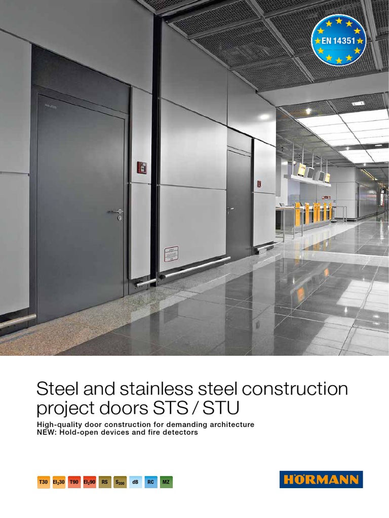 Steel and Stainless Steel Construction Project Doors STS / STU | PDF ...
