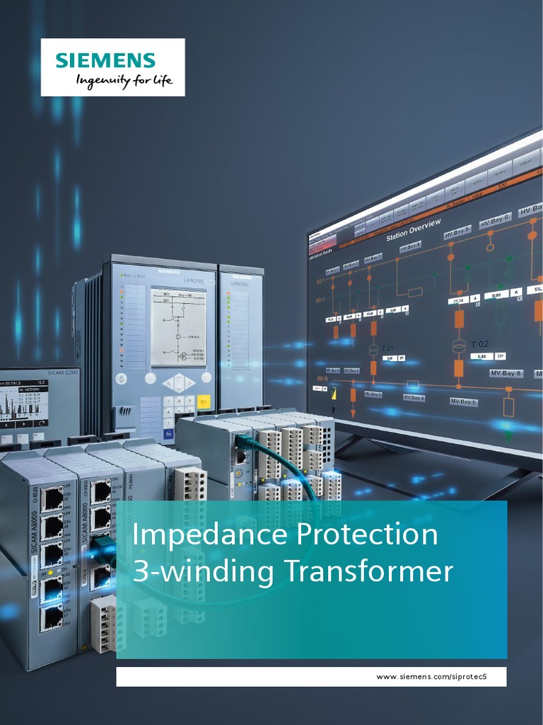 Siemens Three Windings Transforemr Impedances | PDF | Transformer ...