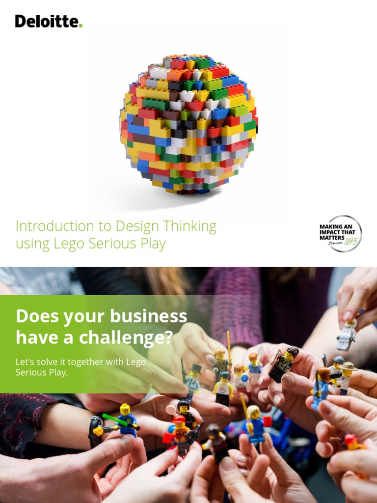Introduction To Design Thinking Using Lego Serious Play | PDF | Design ...