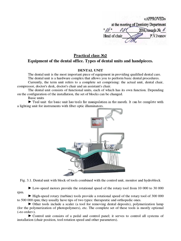 Practical Class 2 | PDF | Dentistry | Dentistry Branches