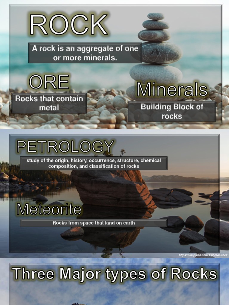 Rocks Recap | PDF | Rock (Geology) | Igneous Rock