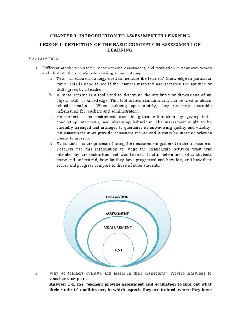 Al Lesson 1 | Download Free PDF | Educational Assessment | Teachers