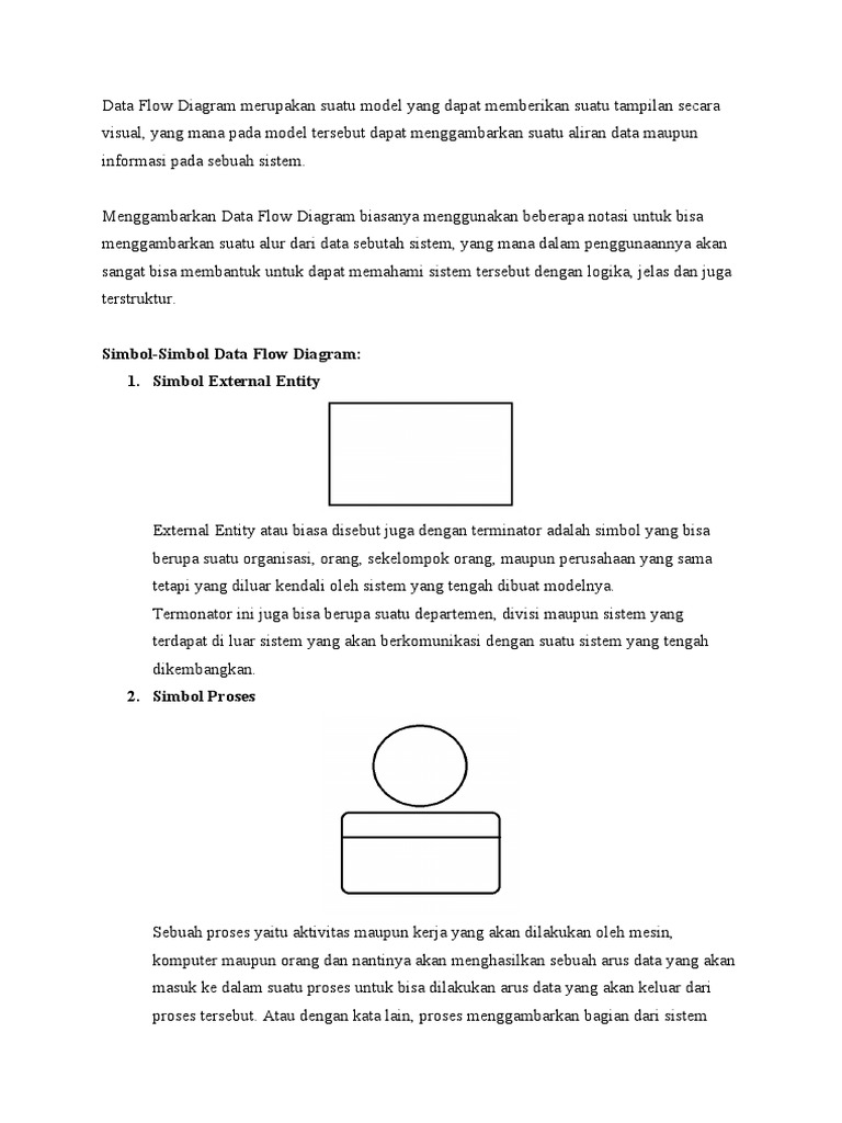 Simbol DFD | PDF | Komputer