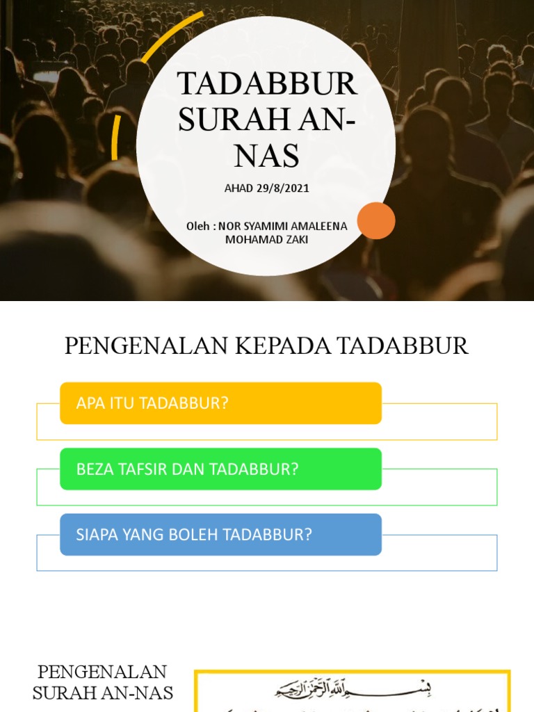 Tafsir dan Tadabbur Surah An-Nas | PDF