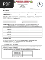 Action Plan On Ok Sa Deped 2019-2020 | PDF | Public Sphere