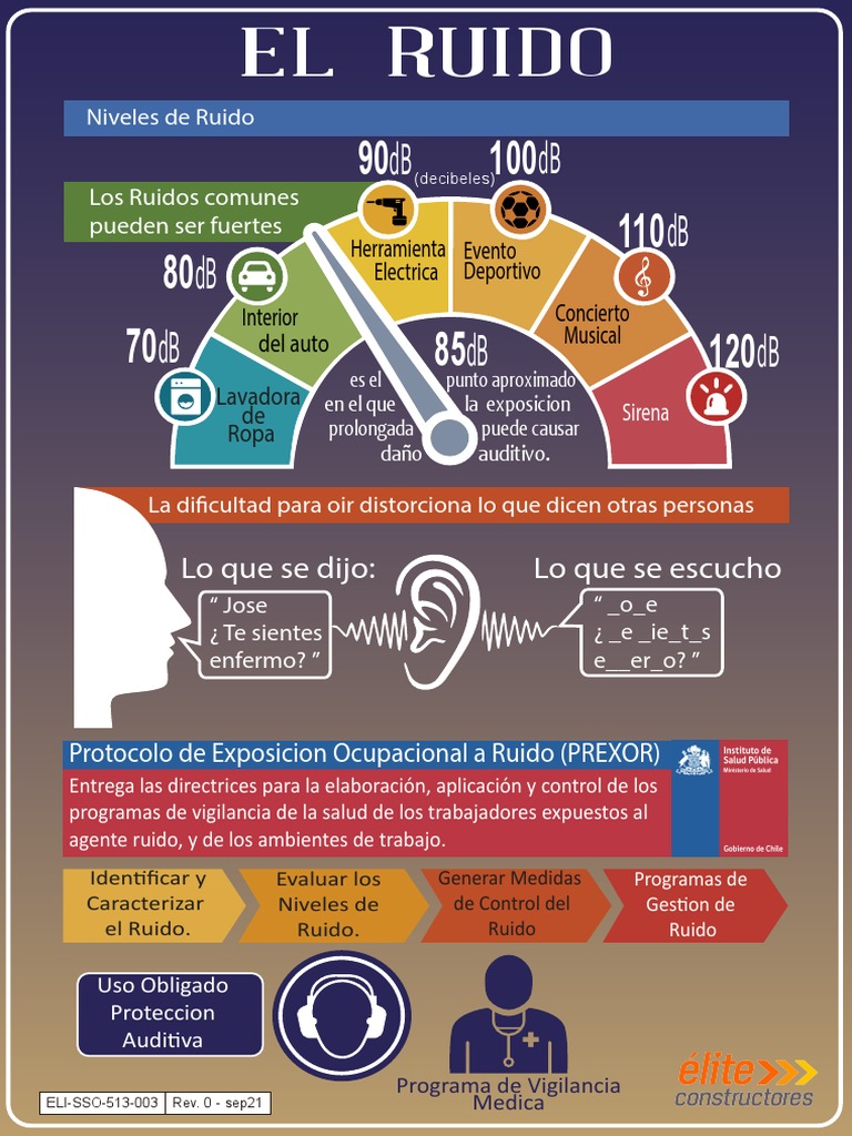 Protocolo de Exposición al Ruido Laboral | PDF