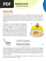 GL280 Making Seeded Pour Plates and Lawn Plates | PDF | Agar | Biology