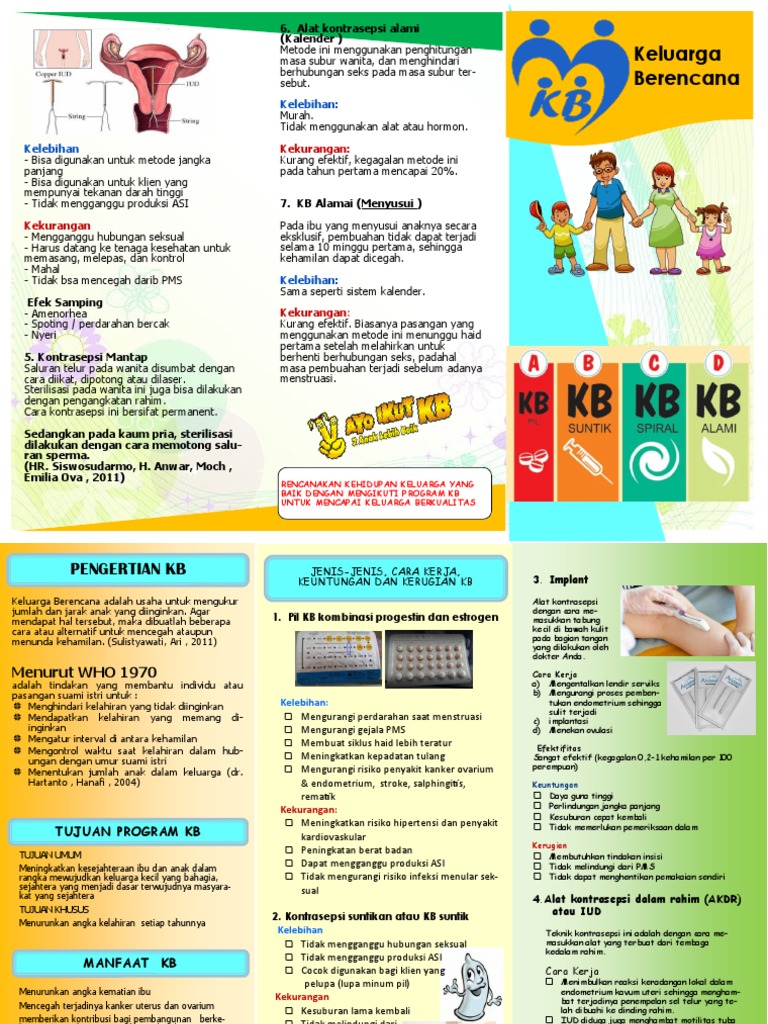Jenis dan Manfaat Keluarga Berencana | PDF
