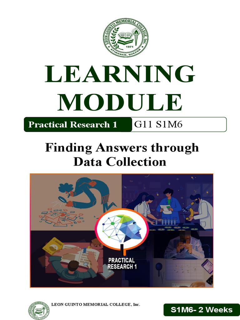 Learning: Finding Answers Through Data Collection | PDF | Interview | Observation